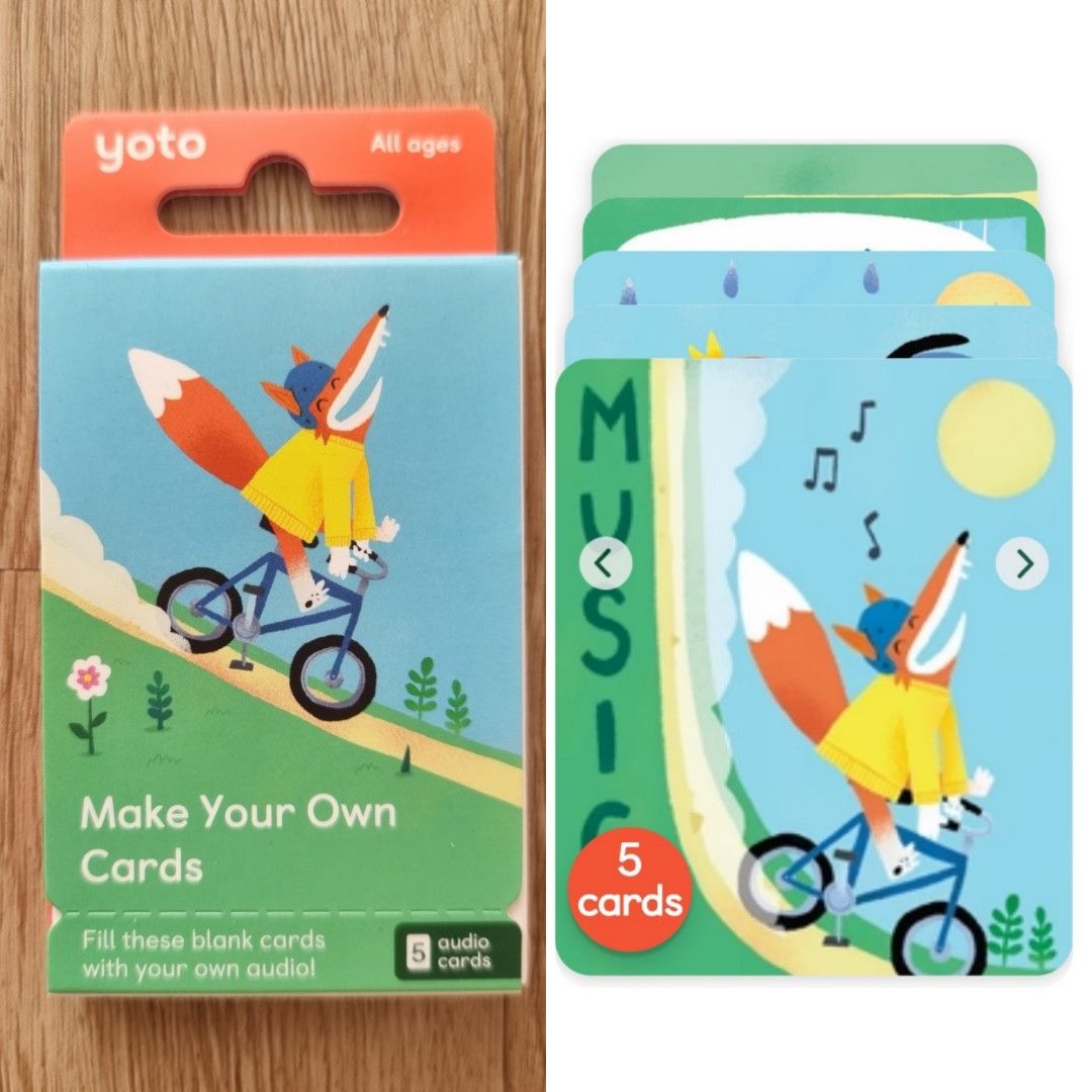 Spring Make Your Own (MYO) Yoto cards (Pack of 5), Audio, Other Audio ...