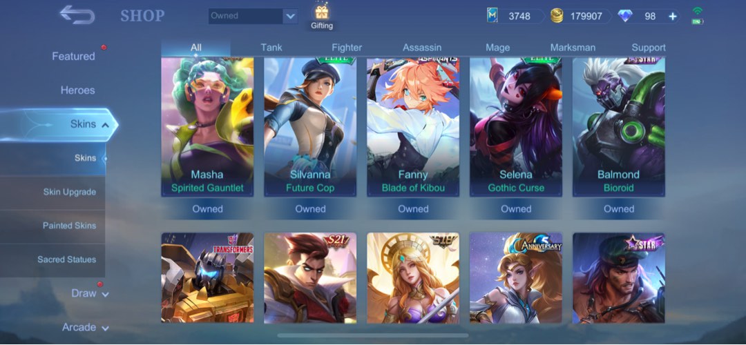 Stacked ml acc, Video Gaming, Gaming Accessories, In-Game Products on ...