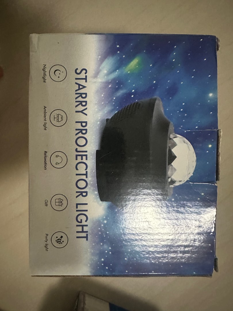 Starry Projector Light, Everything Else on Carousell