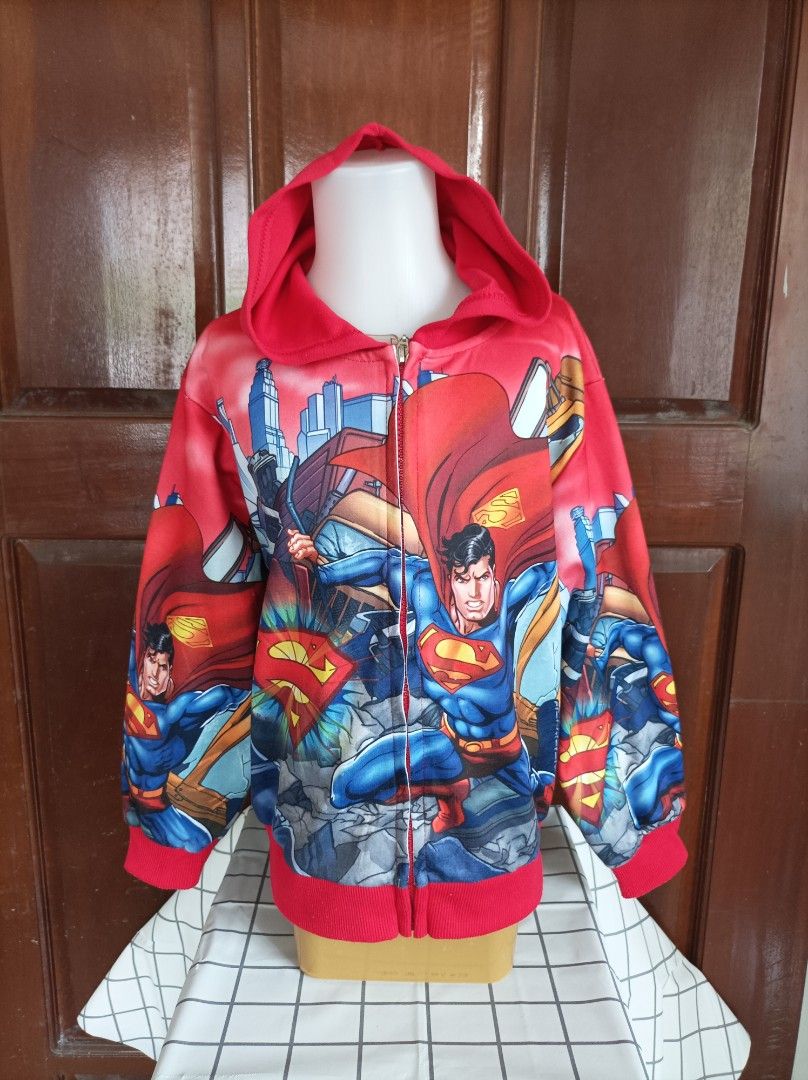 Superman Jacket, Babies & Kids, Babies & Kids Fashion on Carousell