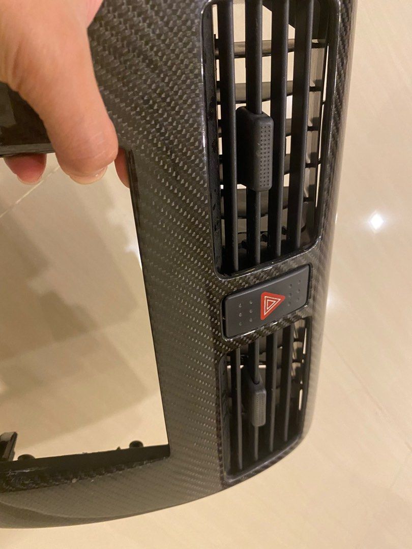 Suzuki swift Carbon Fiber Double Din Panel, Car Accessories ...