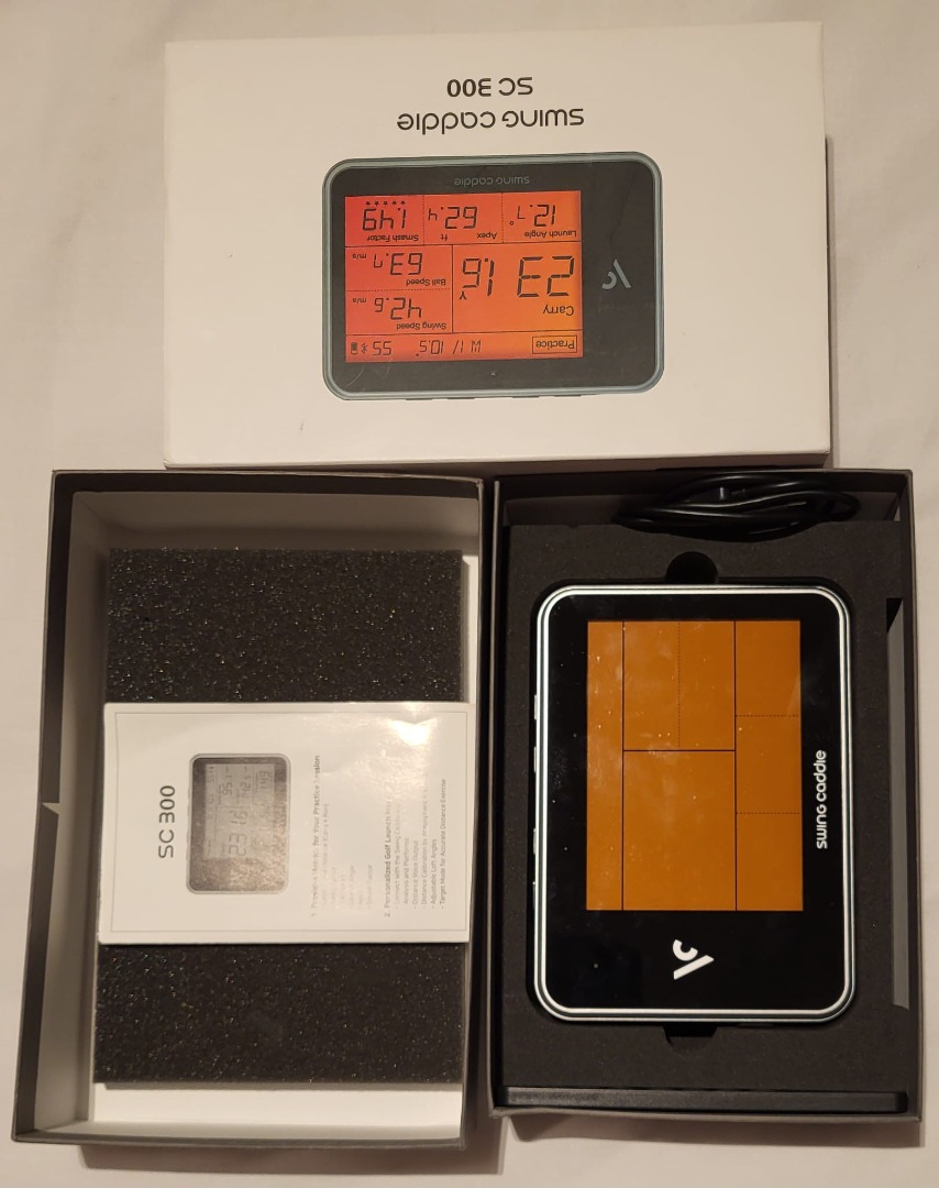 Swing Caddie SC300 Portable Launch Monitor, Sports Equipment, Sports ...
