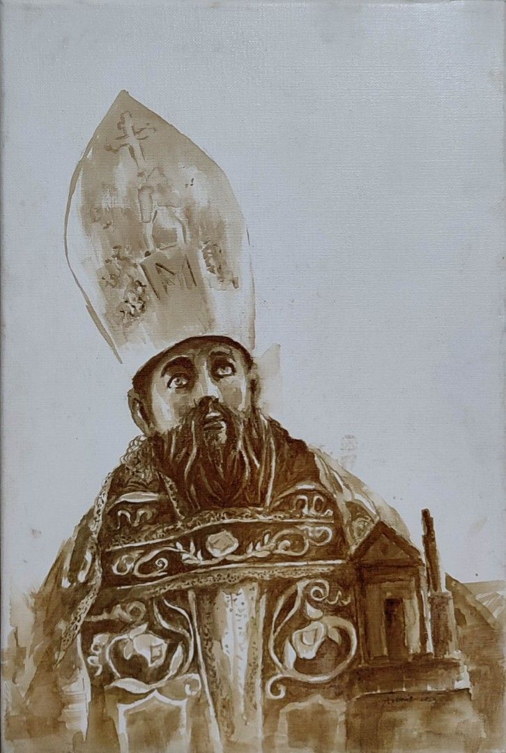 TATA USTENG Coffeepainting Wall decor, Furniture & Home Living, Home ...