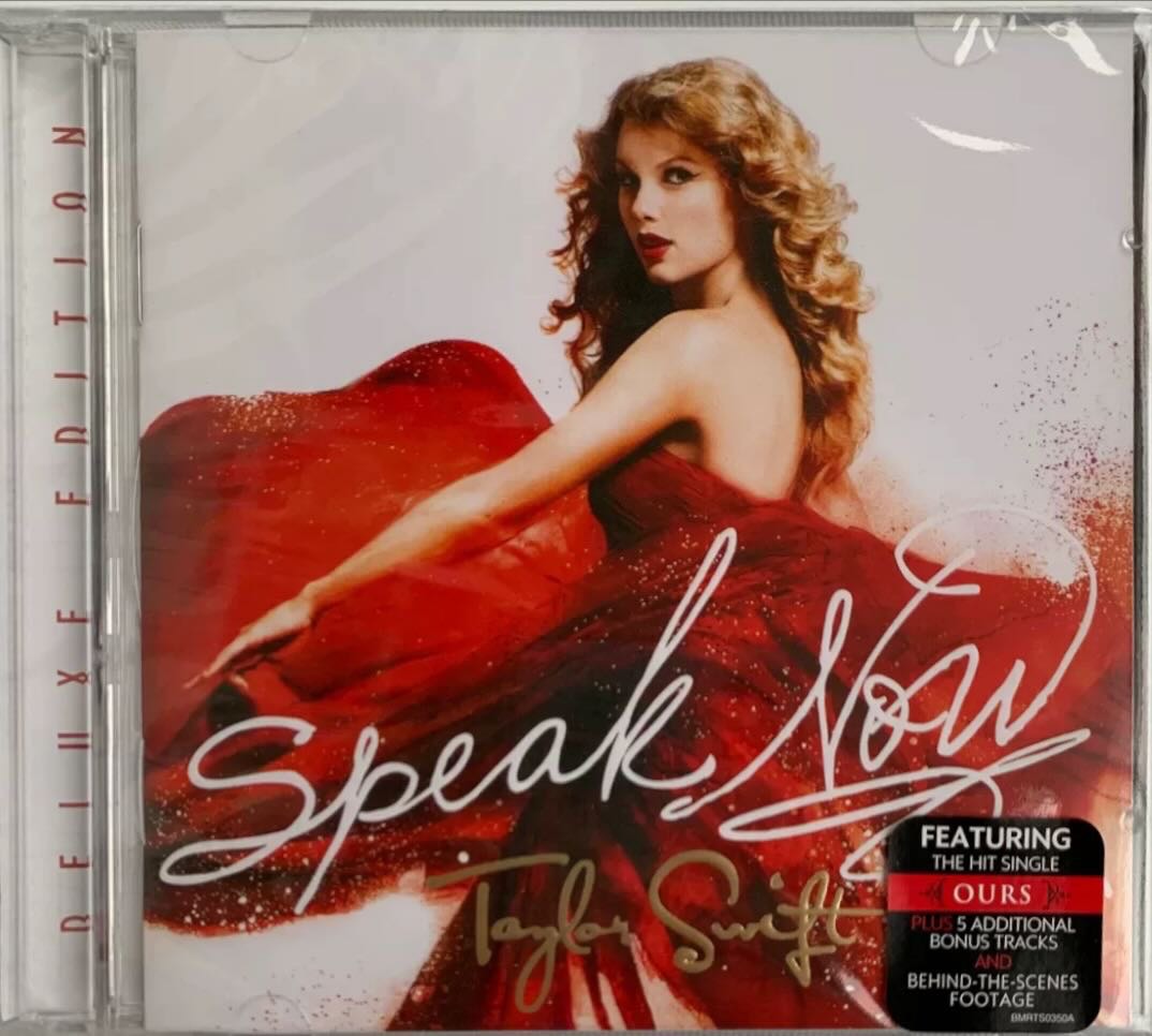 Taylor Swift : Speak Now Deluxe CD + DVD Edition, Hobbies & Toys, Music ...