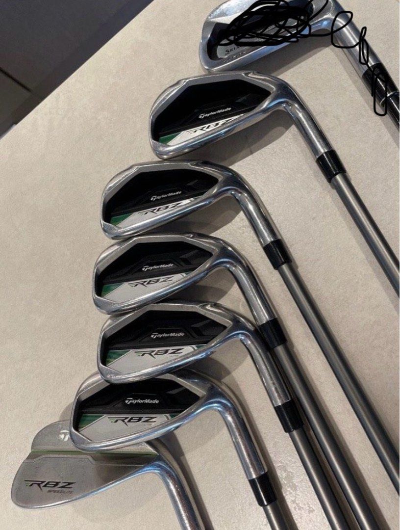 Taylormade RBZ speedlite graphite irons 6-SW, Sports Equipment, Sports ...