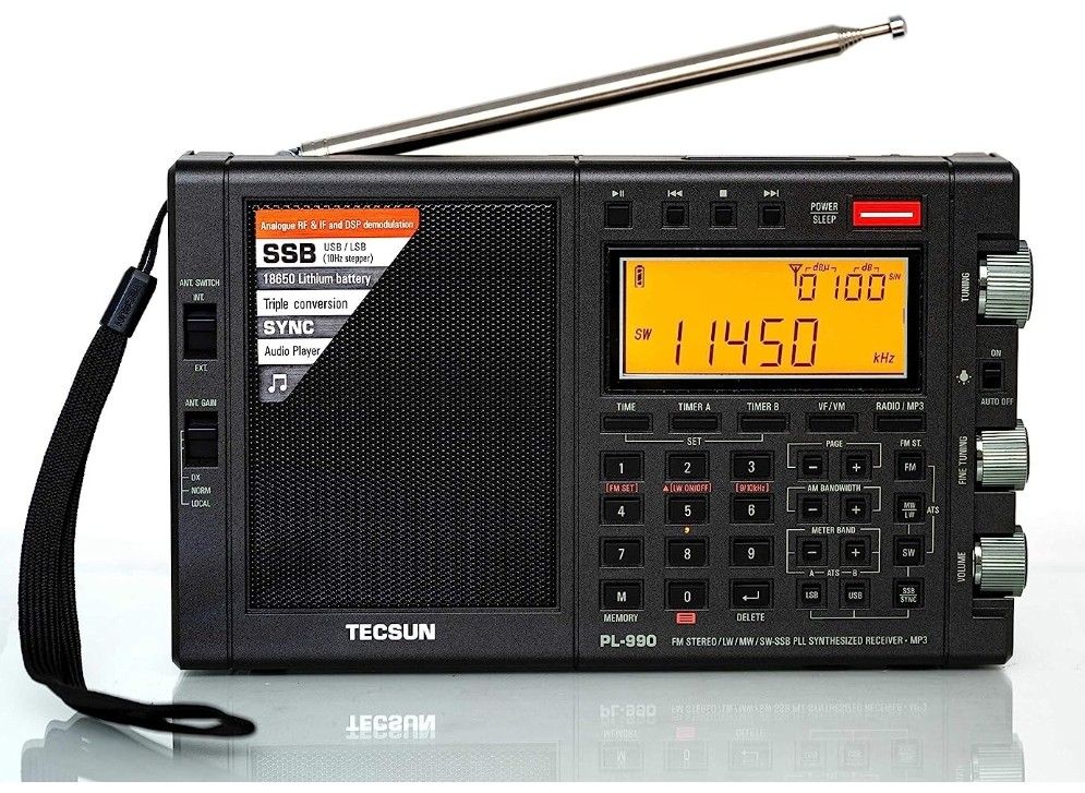 Tecsun PL990 Digital Worldband AM/FM Shortwave Longwave Radio with ...