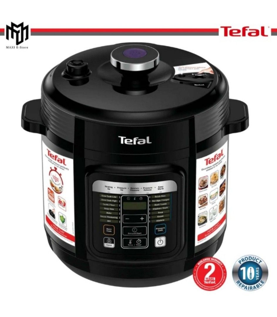 Tefal Electric Pressure Cooker 6l / Brand New Seal in box, 2 years local warranty, TV & Home ...