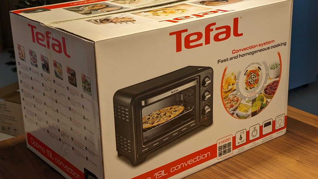 Tefal Optimo 19L Mini Oven, TV & Home Appliances, Kitchen Appliances ...