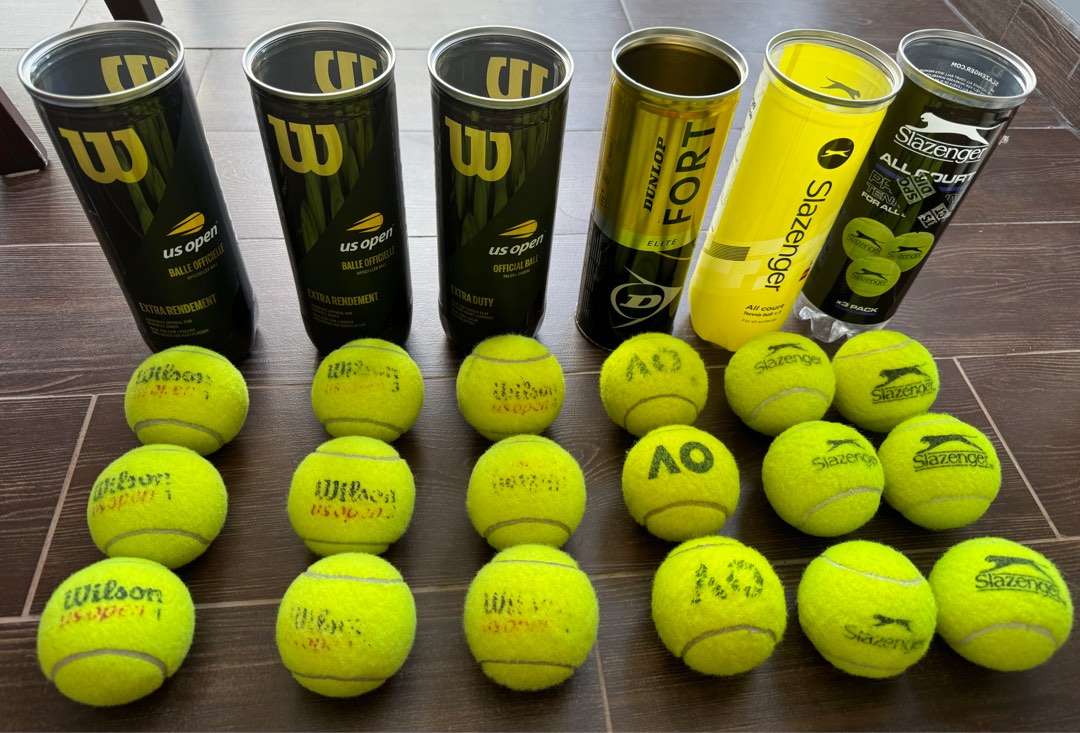 Tennis Balls, Sports Equipment, Sports & Games, Racket & Ball Sports on ...