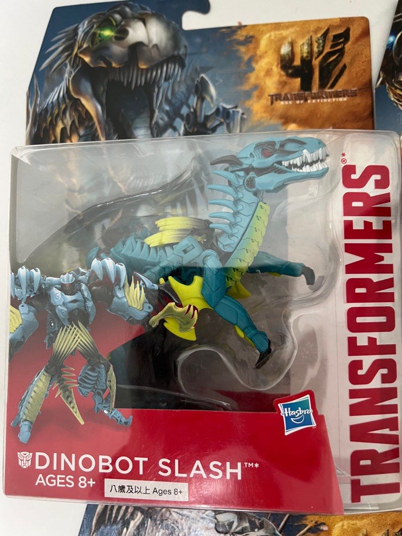 The complete set of Dinobots from Transformers 4: Age of Extinction ...