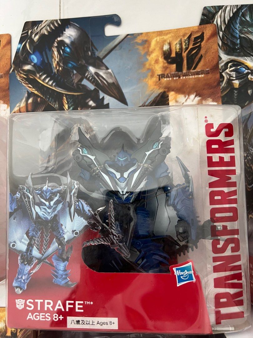 The complete set of Dinobots from Transformers 4: Age of Extinction ...