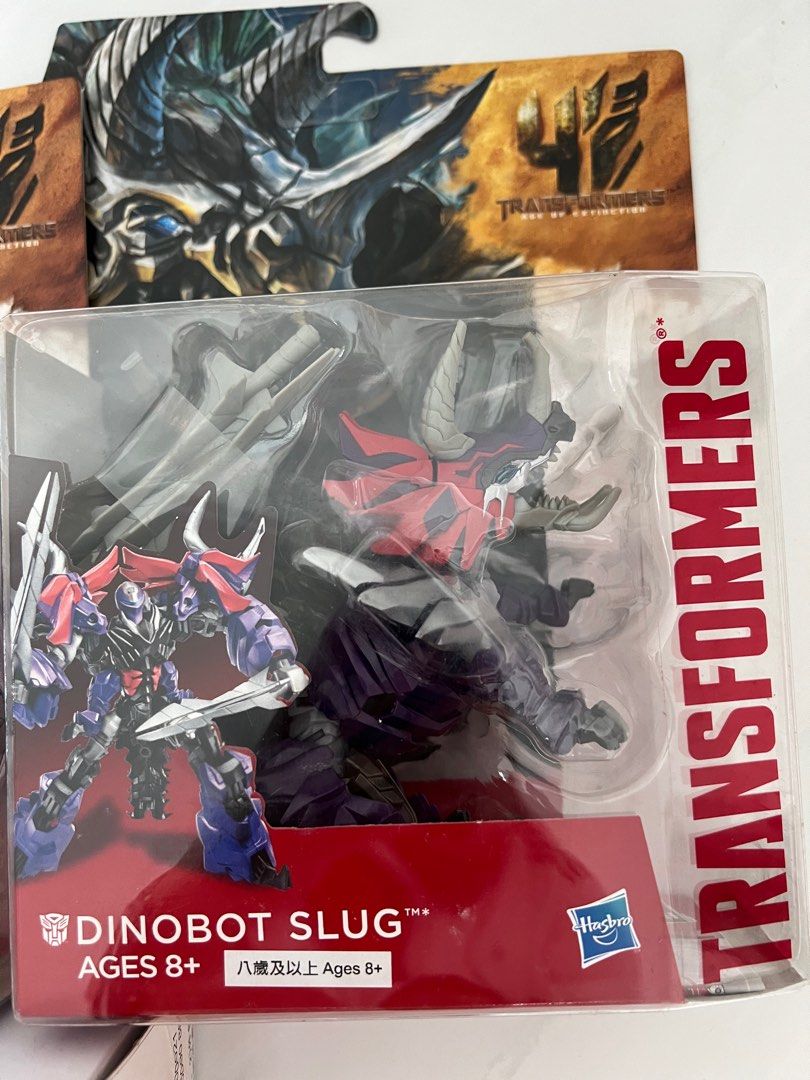 The complete set of Dinobots from Transformers 4: Age of Extinction ...