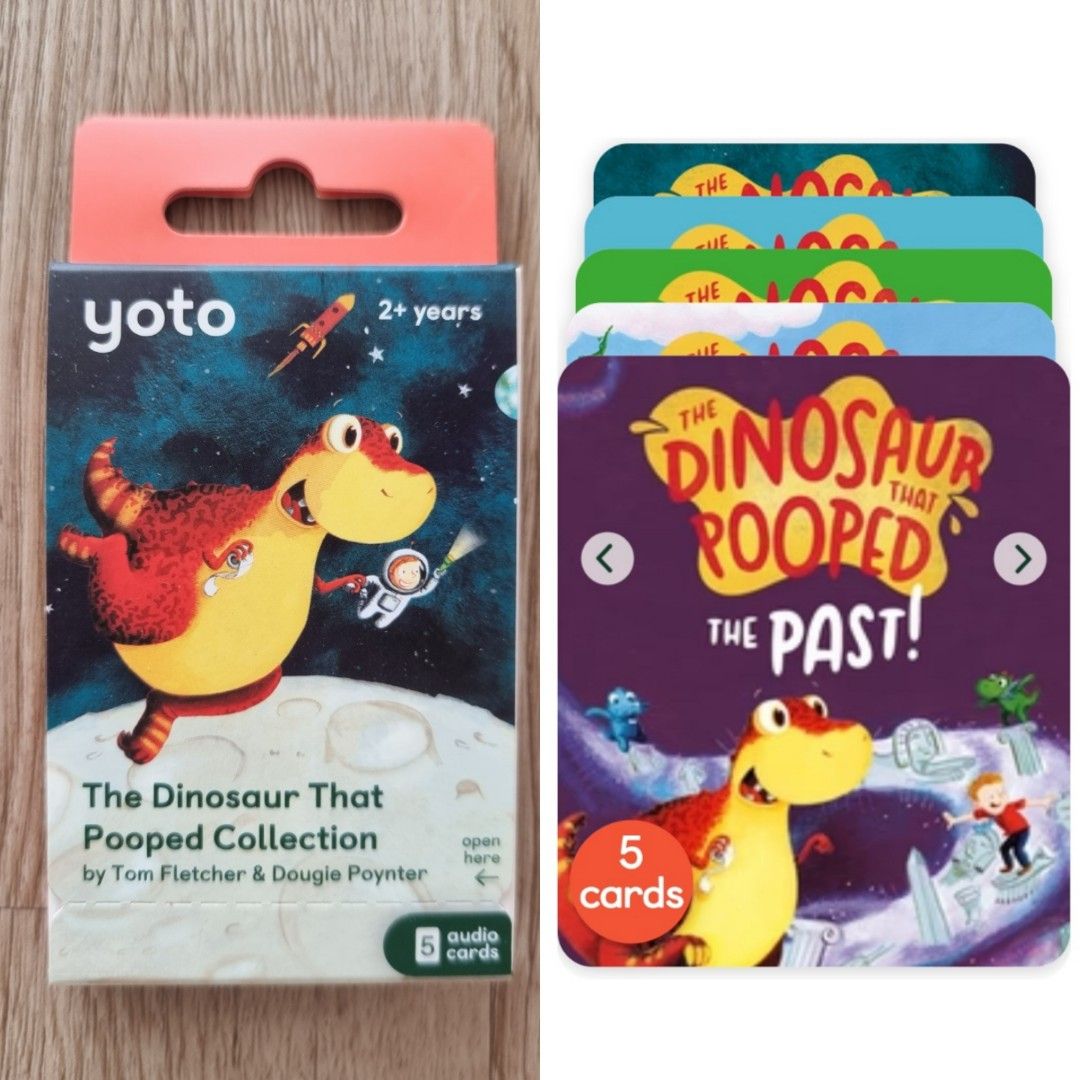 The Dinosaur That Pooped Collection Yoto card pack, Audio, Other Audio ...