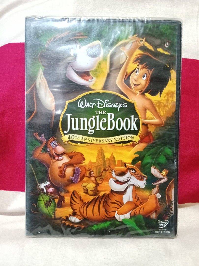 The Jungle Book Dvd Original Tv And Home Appliances Tv And Entertainment Blu Ray And Media Players