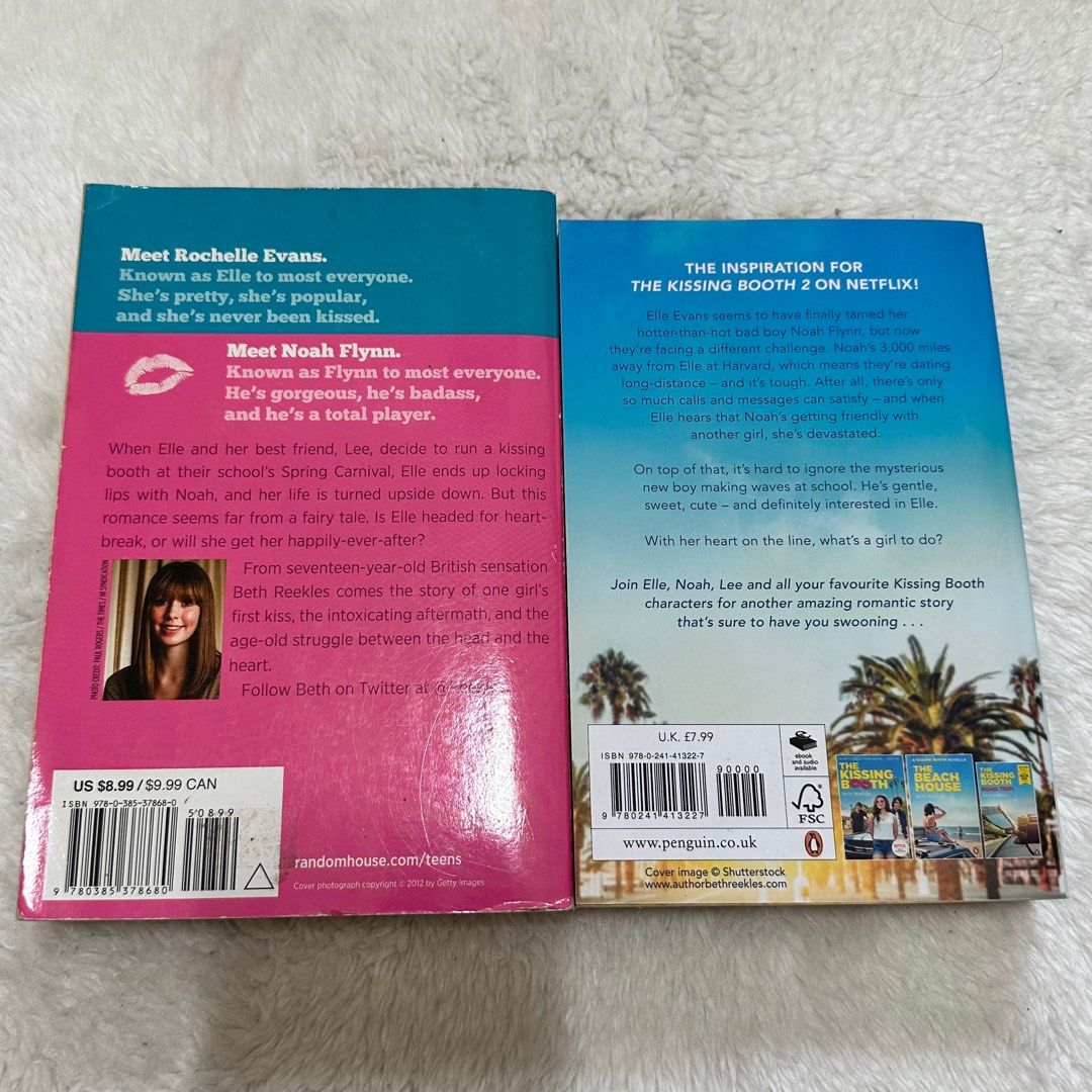 The Kissing Booth Books, Hobbies & Toys, Books & Magazines, Fiction ...