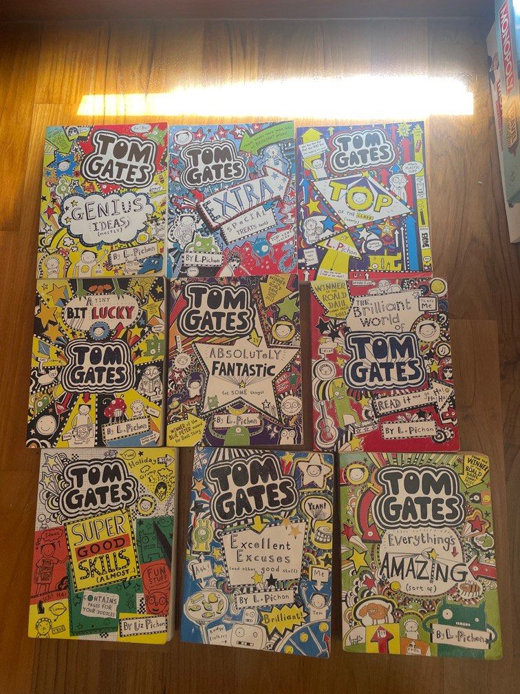 Tom Gates comics by L.Pichon, Hobbies & Toys, Books & Magazines, Comics ...