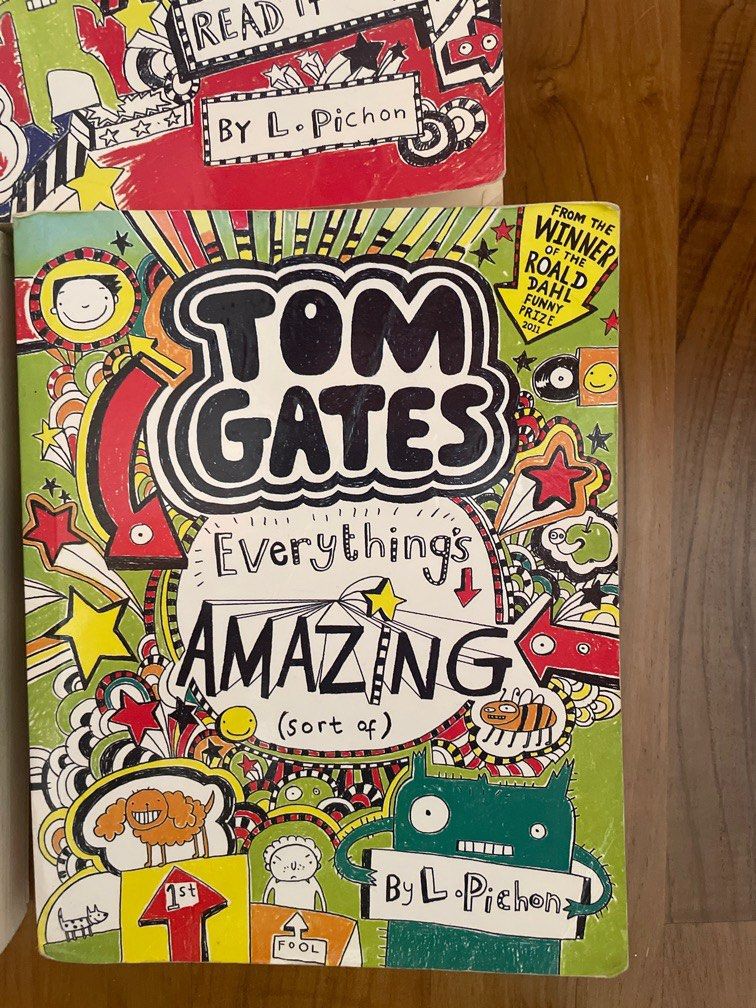 Tom Gates comics by L.Pichon, Hobbies & Toys, Books & Magazines, Comics ...