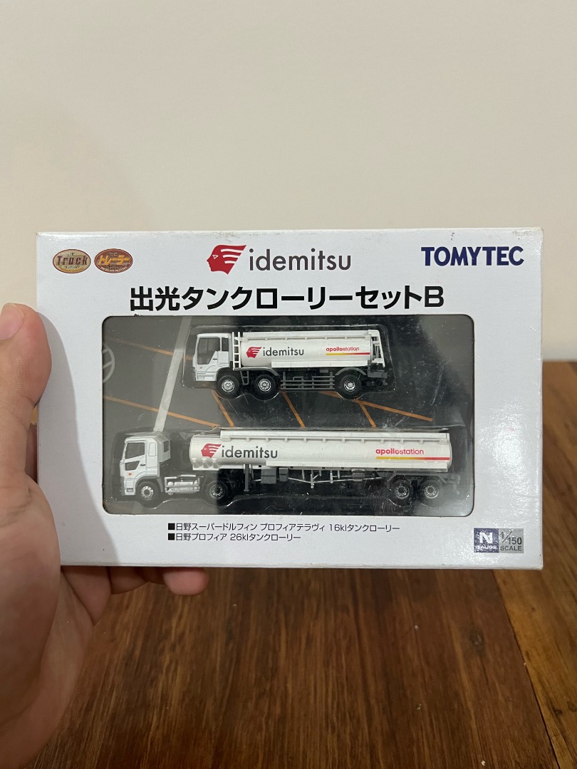Tomytec NGauge 1/500 Truck Trailer Collection Idemitsu Tank Truck Set B, Hobbies & Toys, Toys ...