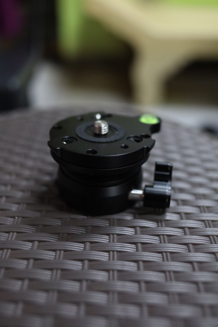 Tripod Head Leveling Base Photography Photography Accessories Tripods And Monopods On Carousell