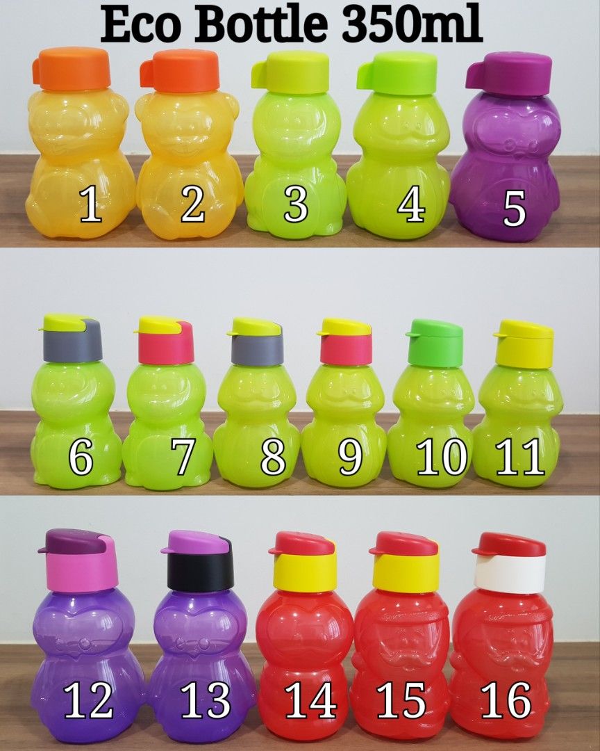 Tupperware Eco Bottle 350ml (1), Furniture & Home Living, Kitchenware ...