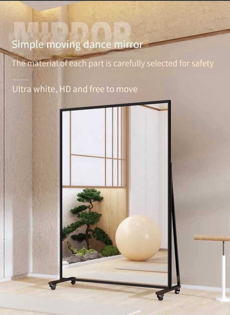 Turn Any Space into a Dance Studio: Self-Adhesive Dance Mirror Wall ...