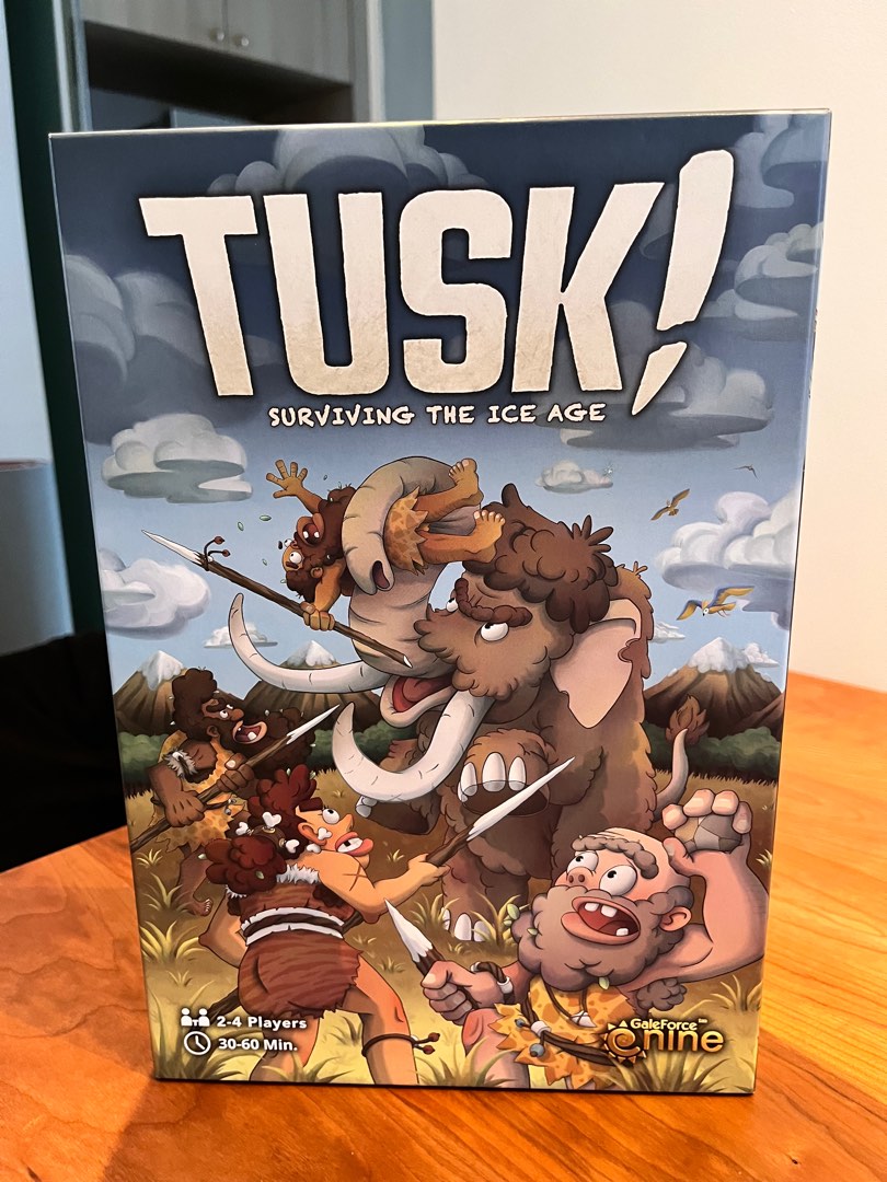 Tusk!: Surviving the ice age, Hobbies & Toys, Toys & Games on Carousell