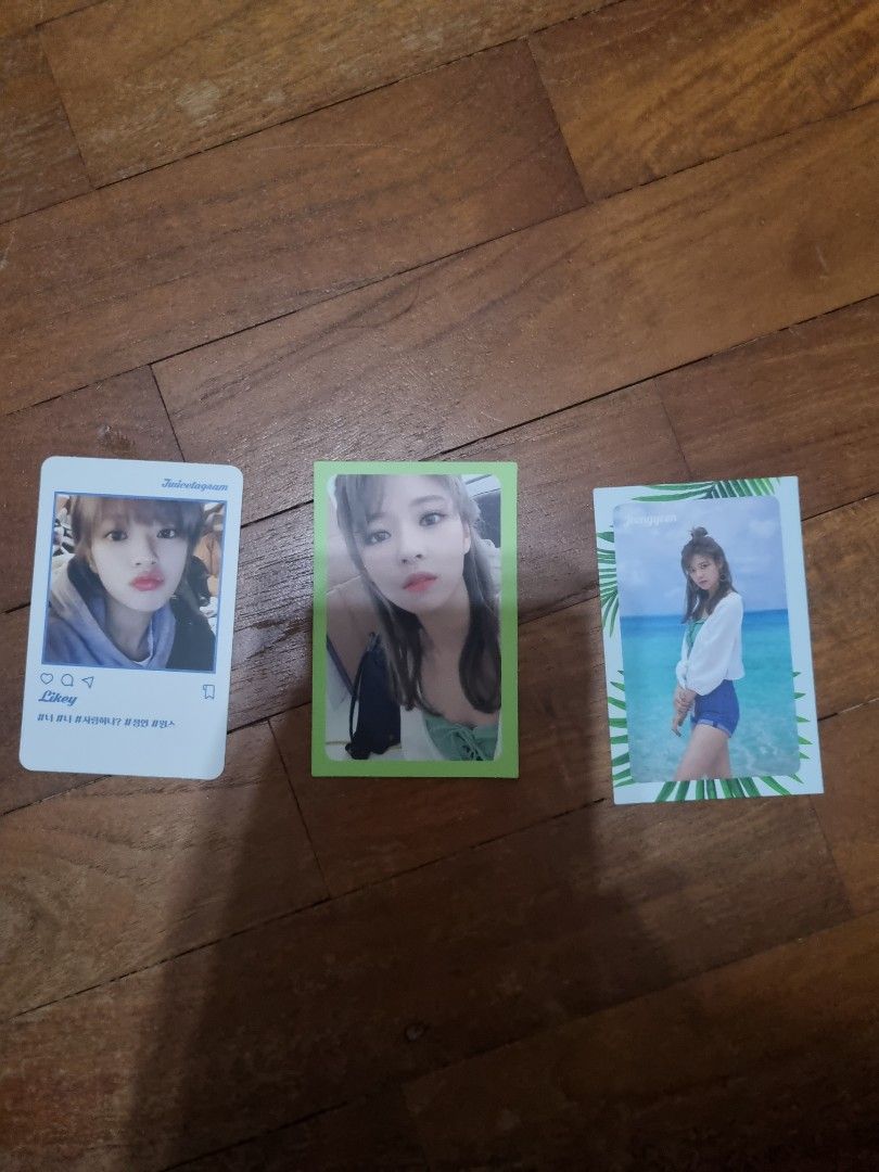 Twice jeongyeon photocard, Hobbies & Toys, Memorabilia & Collectibles ...