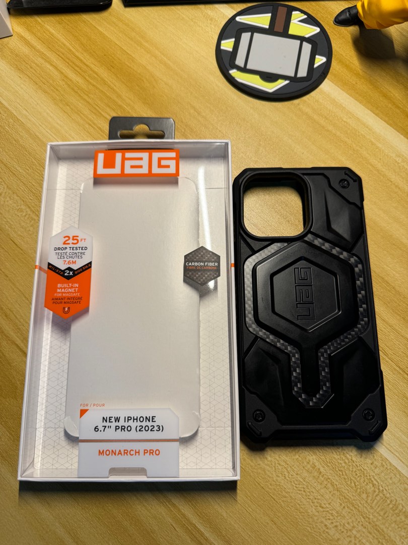 UAG MONARCH Pro for iPhone 15 Pro Max, Mobile Phones & Gadgets, Mobile ...