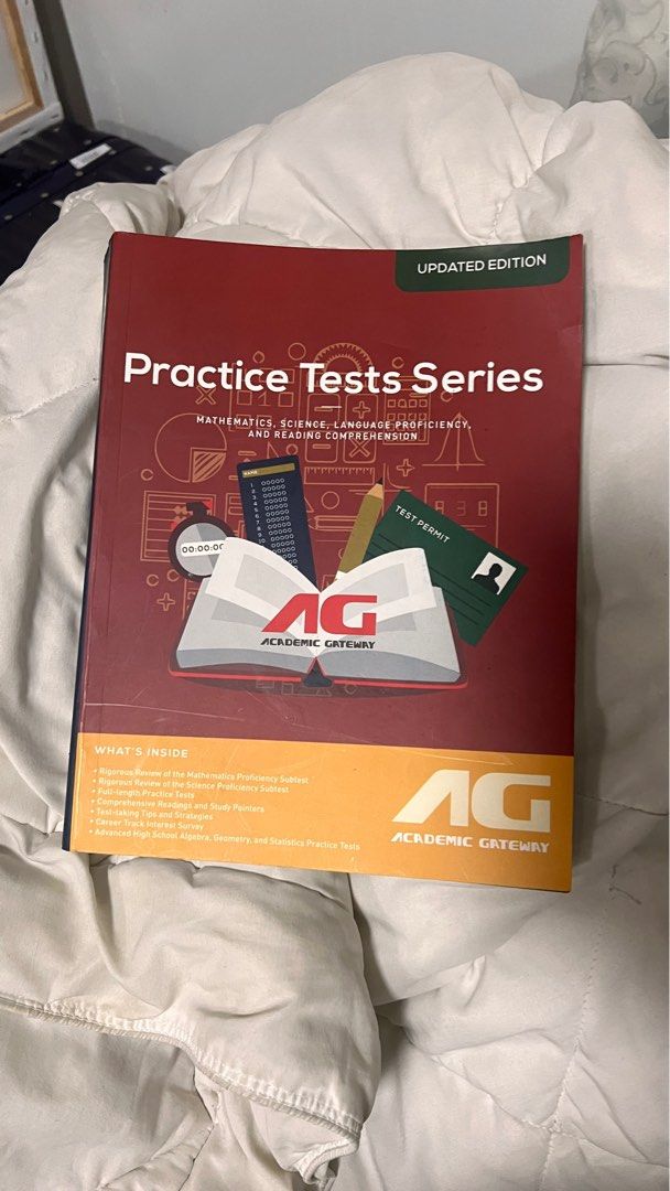 UPCAT, ACET, USTET Practice Test 600+ Page Book, Hobbies & Toys, Books ...