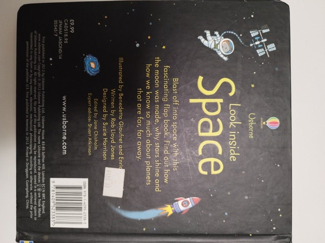 Usborne Children book - SPACE, Hobbies & Toys, Books & Magazines ...