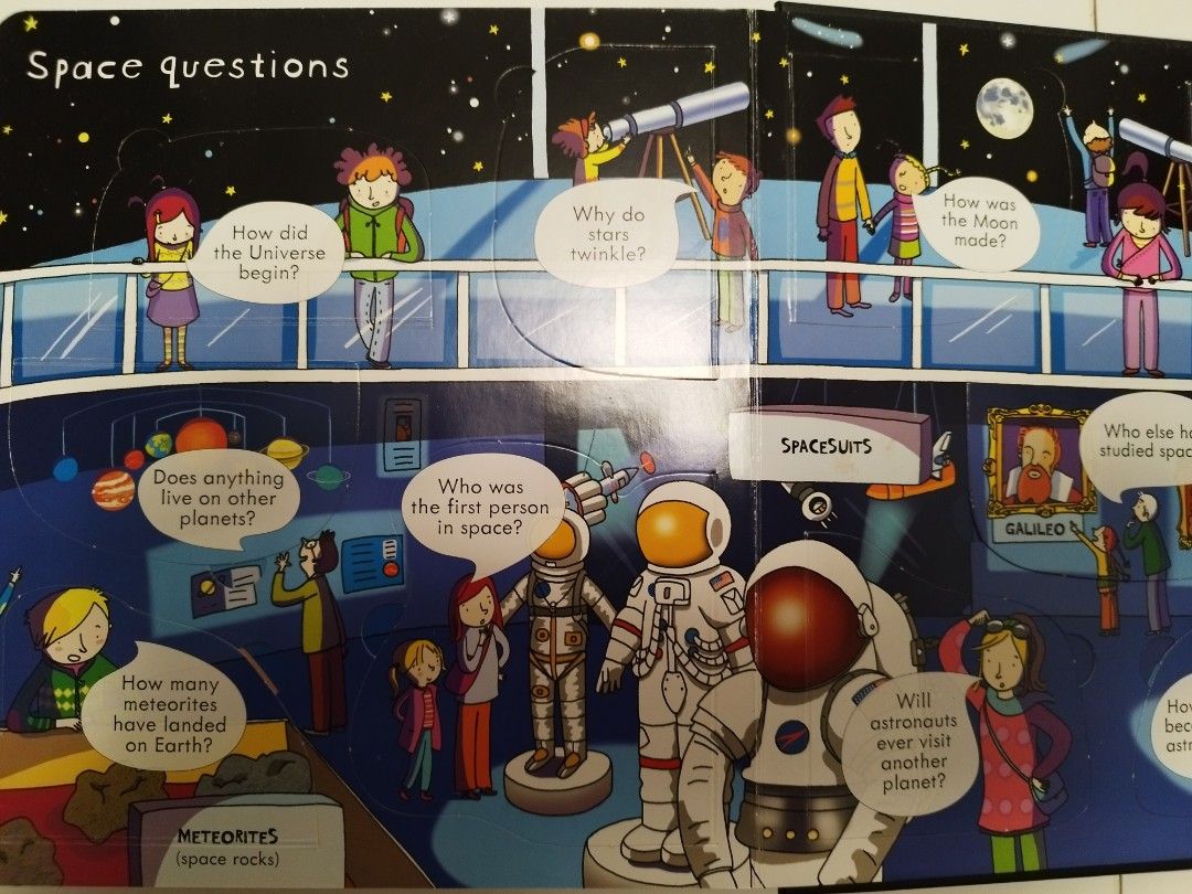 Usborne Children book - SPACE, Hobbies & Toys, Books & Magazines ...