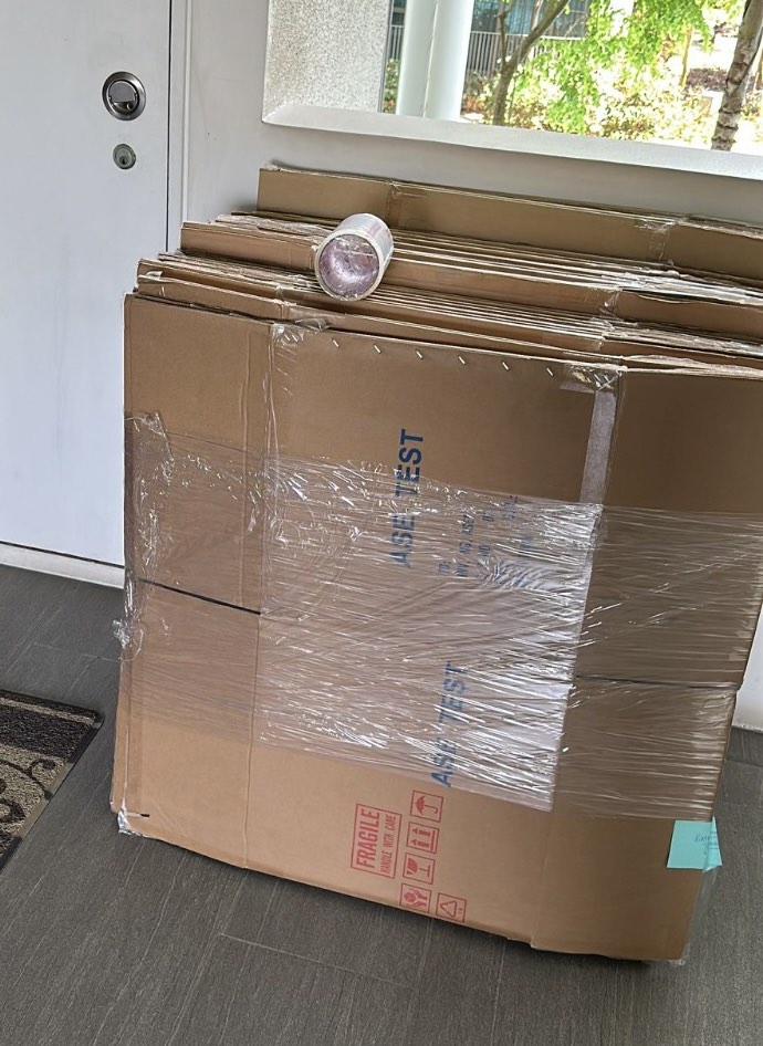 Used Moving boxes, Furniture & Home Living, Home Improvement ...