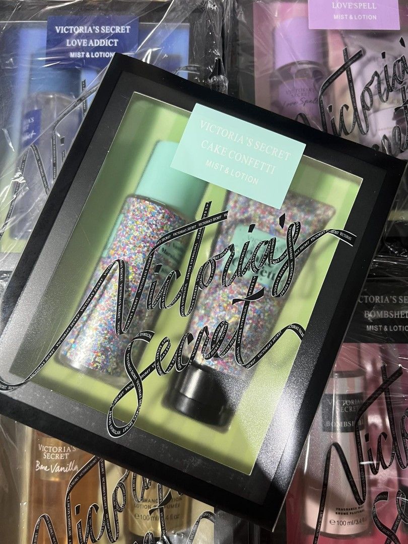 Victoria's secret cake confetti w/paper bag, Beauty & Personal Care ...