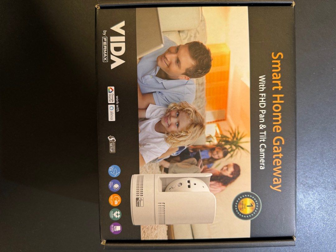 Vida Smart Home Gateway with FHD Pan and Tilt Camera, TV & Home ...
