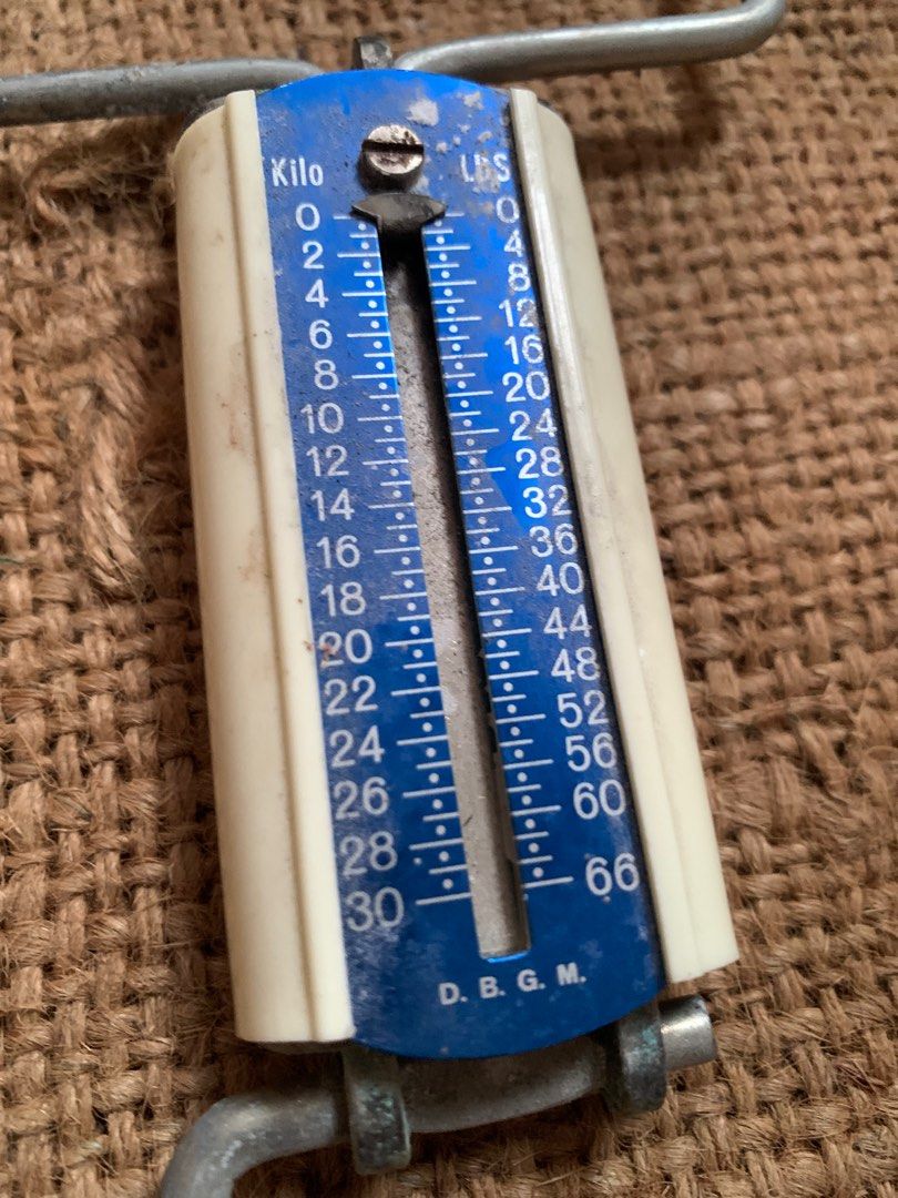 Vintage DBGM German Pocket Balance Weight Scale, Hobbies & Toys ...