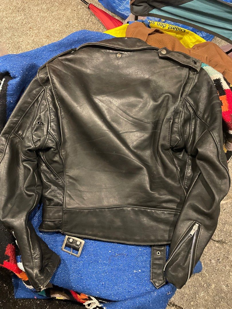 Vintage Schott Perfecto 118 Made In USA, Men's Fashion, Coats, Jackets and Outerwear on Carousell