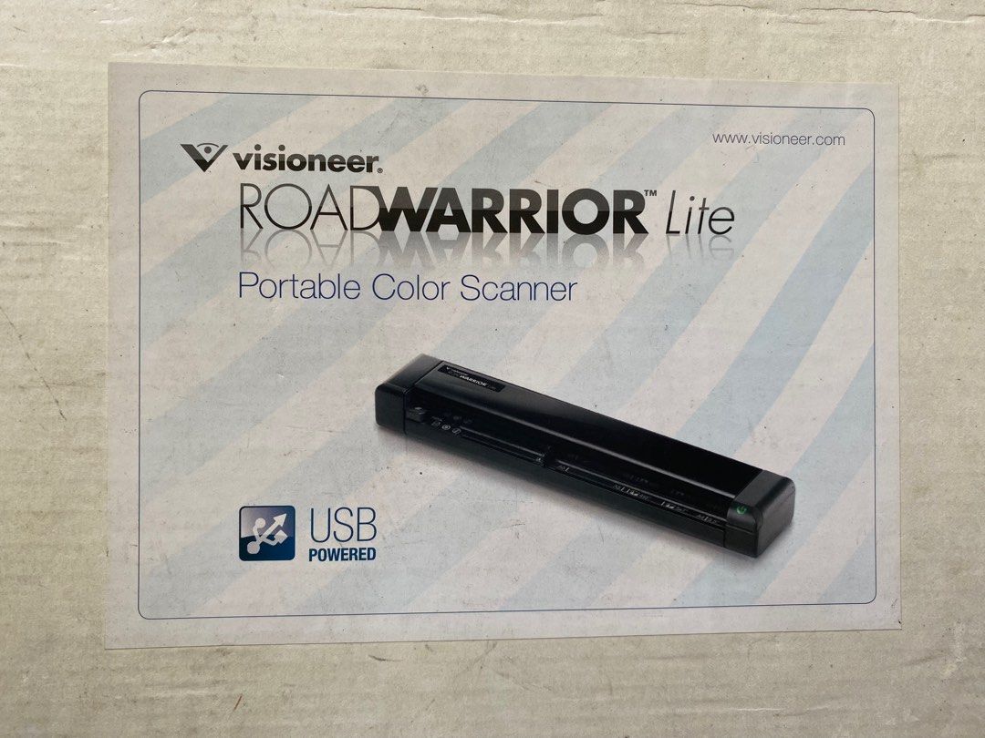 Visioneer RoadWarrior Portable Color scanner, Computers & Tech ...