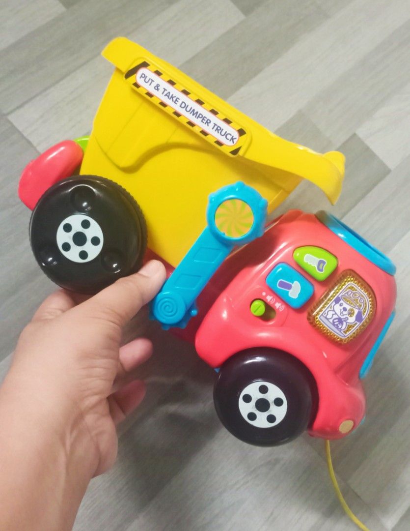 Vtech Dump Truck, Hobbies & Toys, Toys & Games on Carousell