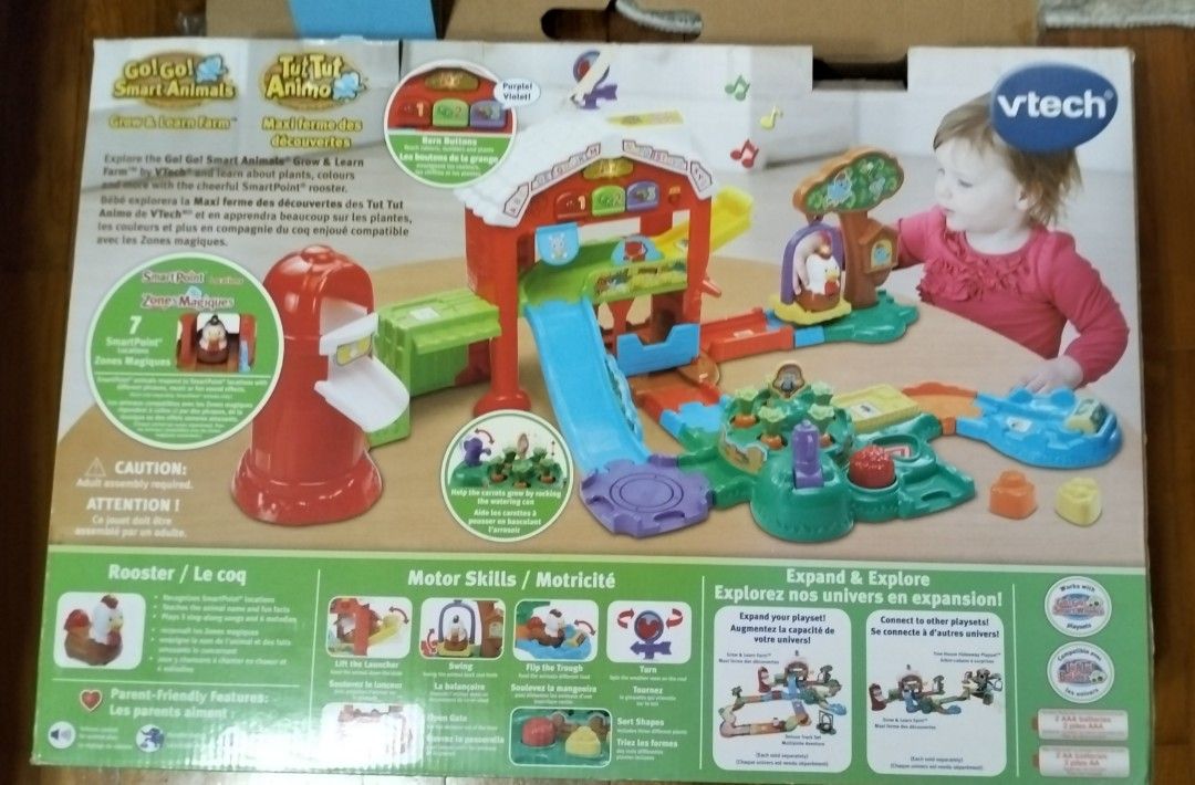 Vtech Grow & Learn Farm, Babies & Kids, Infant Playtime on Carousell