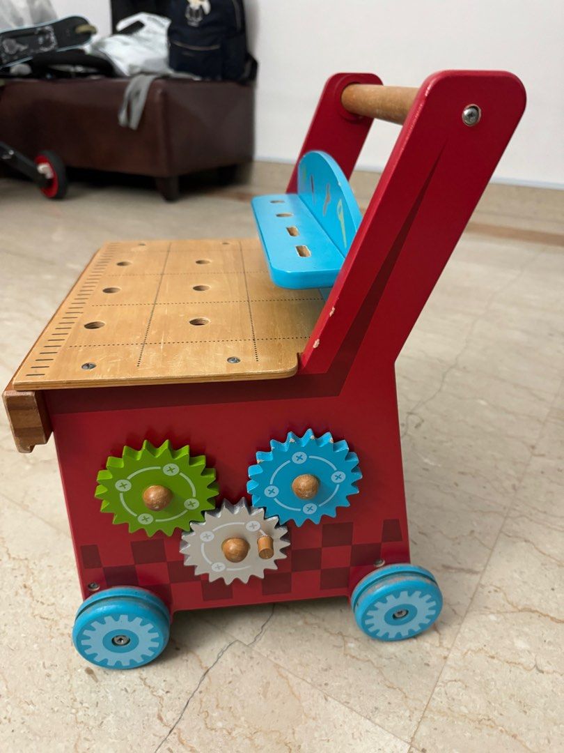 Activity workbench mechanic wooden set Elc Toys, Babies & Kids, Infant ...