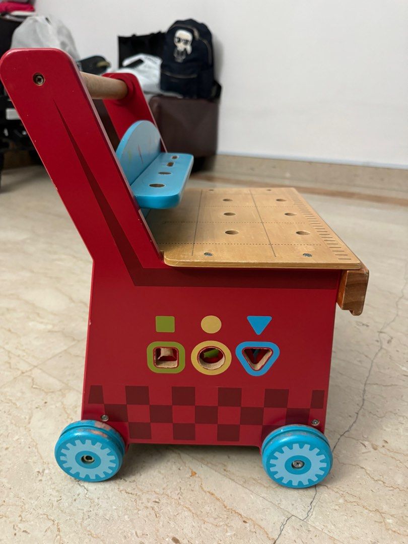 Activity workbench mechanic wooden set Elc Toys, Babies & Kids, Infant ...