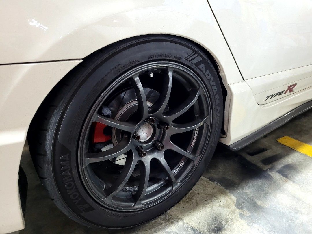 WTS: 17inch Advan Racing RZ Rims, Car Accessories, Accessories on Carousell