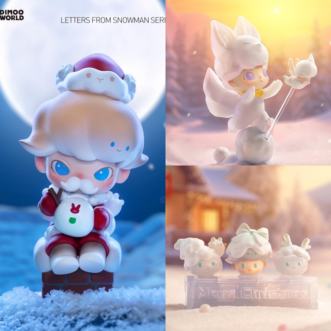 WTS - POPMART DIMOO letter from the snowman, Hobbies & Toys, Toys ...