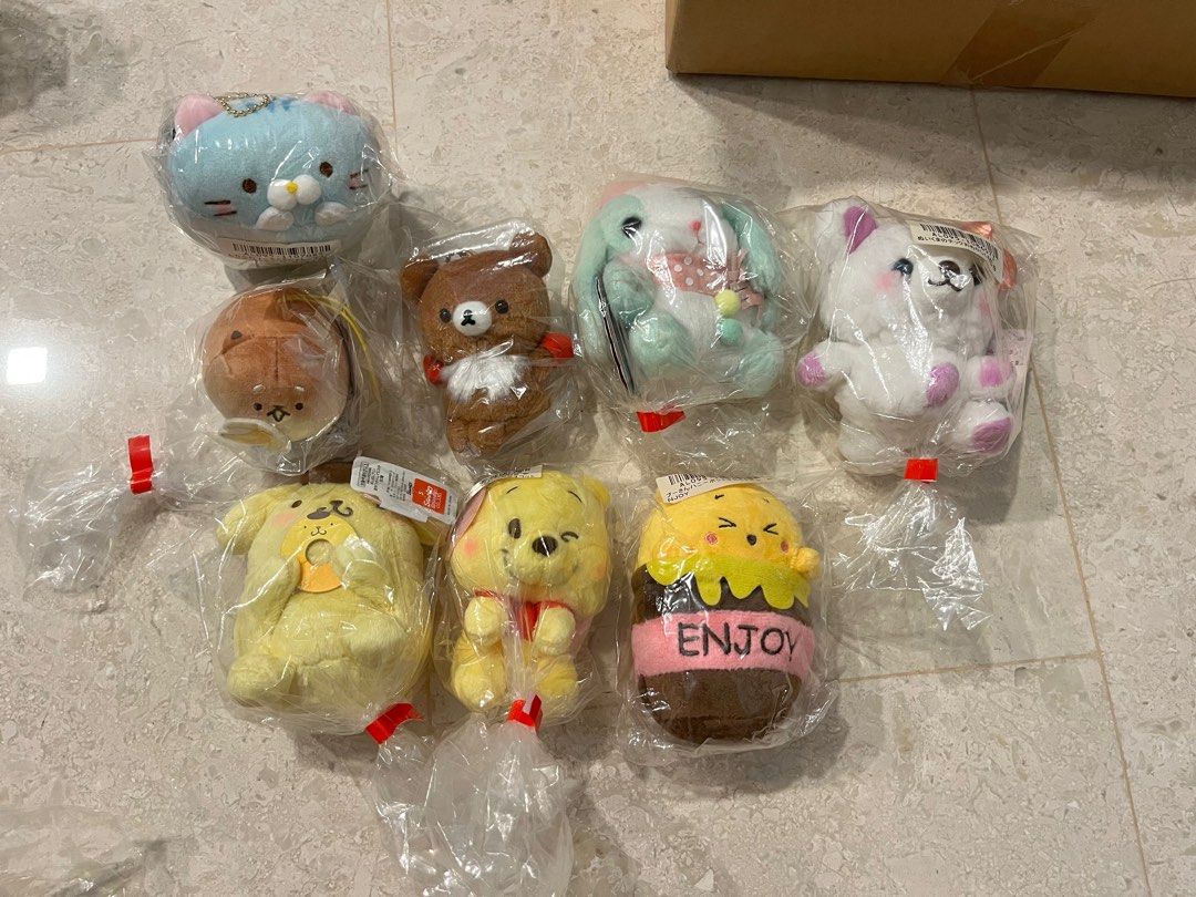 WTS claw machine toreba crane game japan plush soft toy small size ...