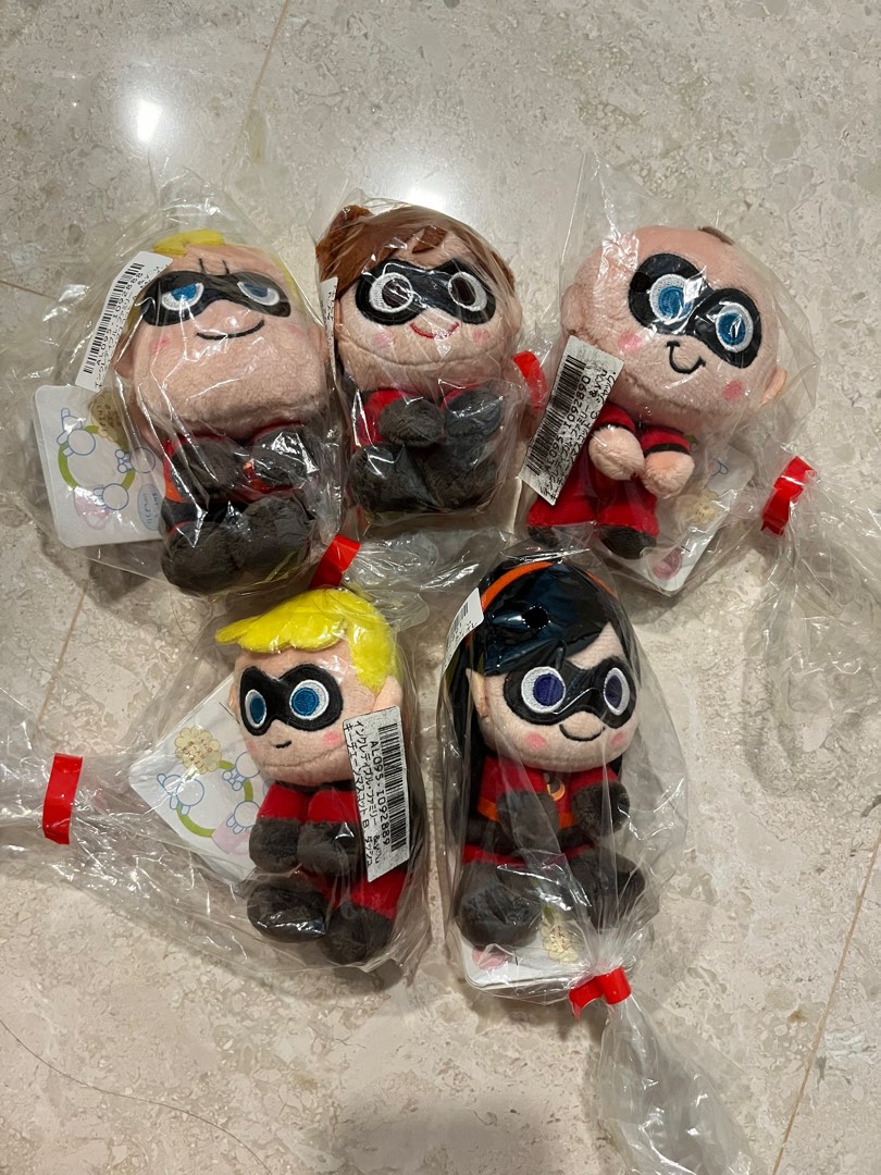 WTS disney the incredibles family dash violet jack jack elastigirl mr ...