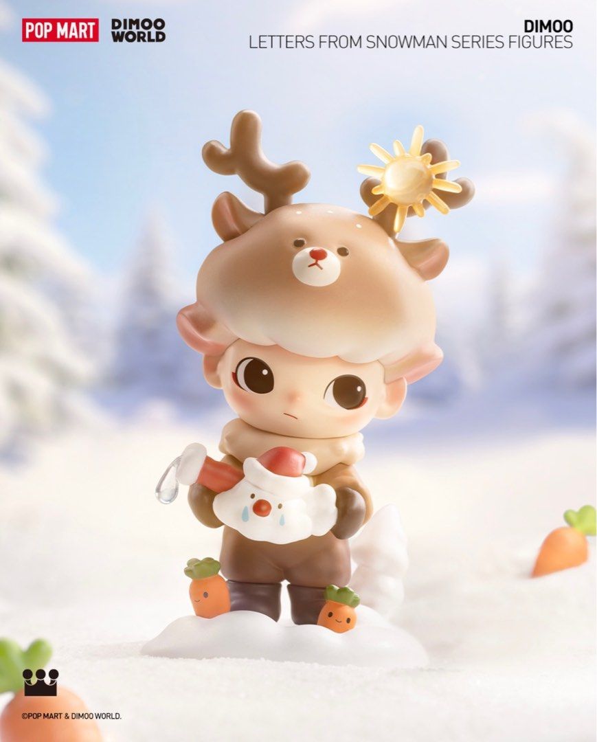 WTS POPMART X DIMOO WORLD - Letters From Snowman, Hobbies & Toys, Toys ...
