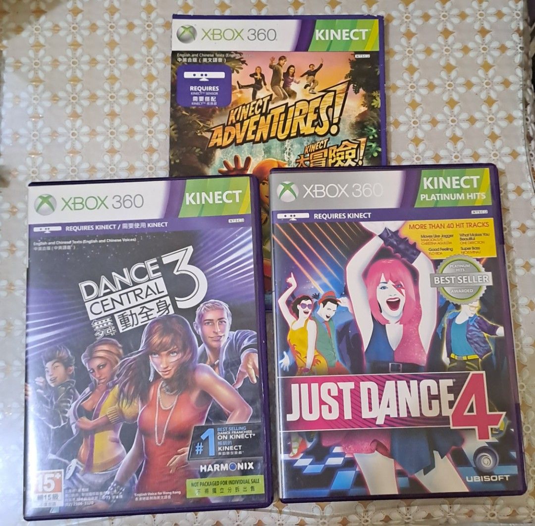 Xbox 360 Kinect Games, Video Gaming, Video Games, Xbox on Carousell