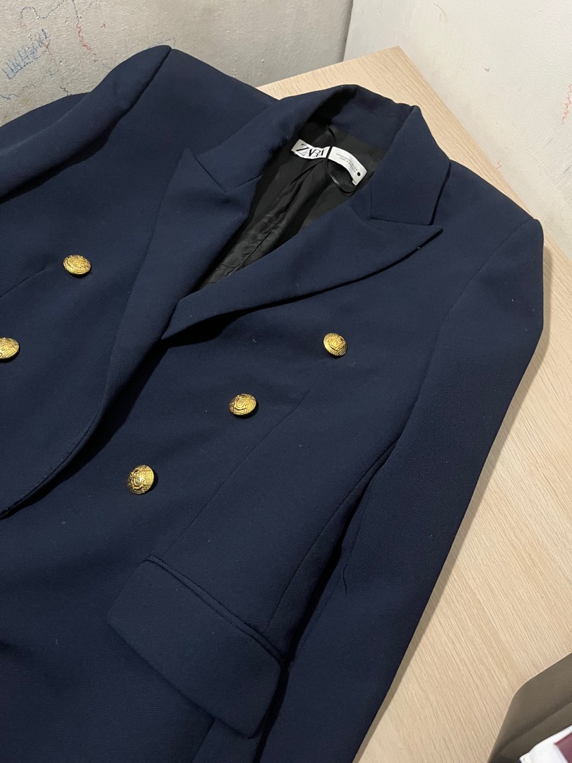 Rush 1K lp | Zara Blazer, Women's Fashion, Coats, Jackets and Outerwear ...