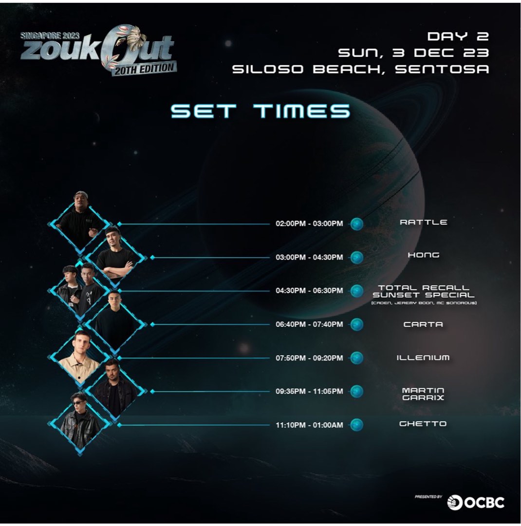 ZoukOut 2023 VIP Oasis Sunday, Tickets & Vouchers, Event Tickets on ...