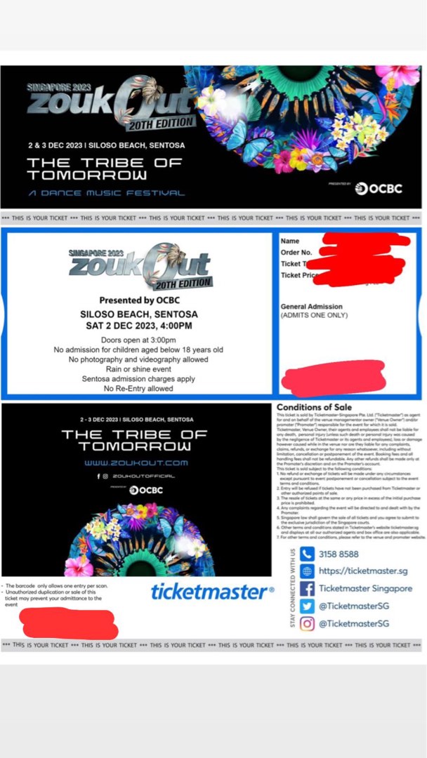 Zoukout Tickets 2023, Tickets & Vouchers, Event Tickets on Carousell